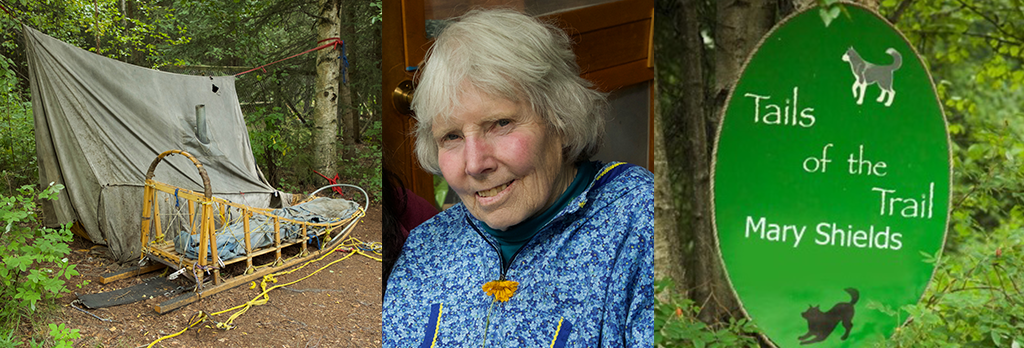 Mary Shields. Iditarod Trail Sled Dog Race. First Woman to Complete the ...