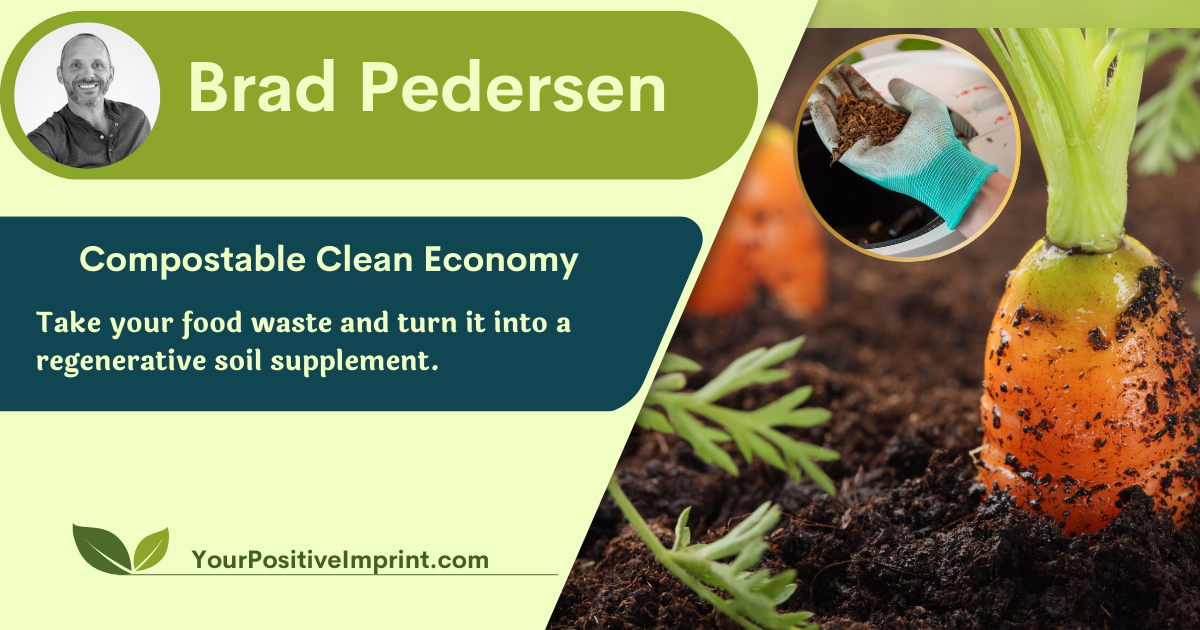Compost Your Food Waste. Brad Pedersen of Lomi - Your Positive Imprint